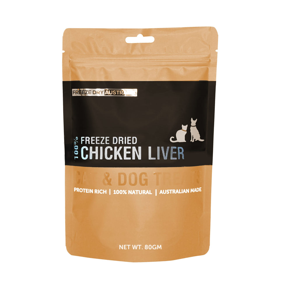 Freeze Dry Australia Freeze Dried Chicken Liver Pet Treats – The Burrow